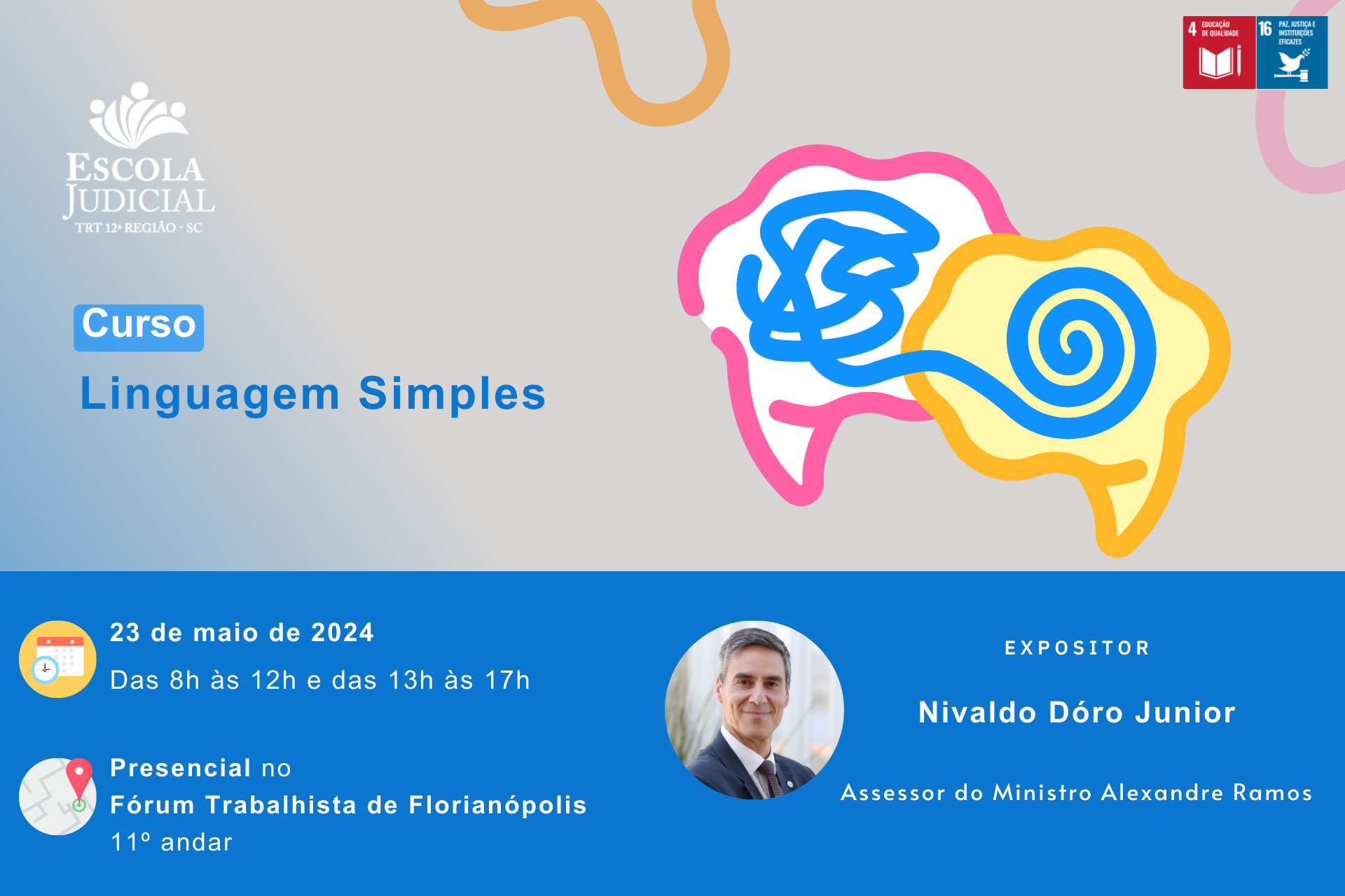 Curso Linguagem Simples | Tribunal Regional do Trabalho da 12ª Região